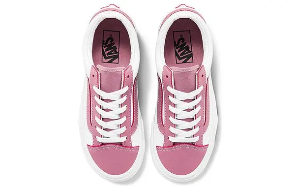VANS Style 36 Low Top Sneakers - White/pink