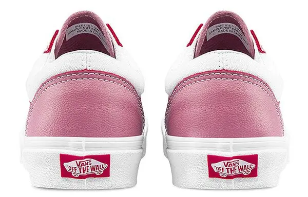 VANS Style 36 Low Top Sneakers - White/pink