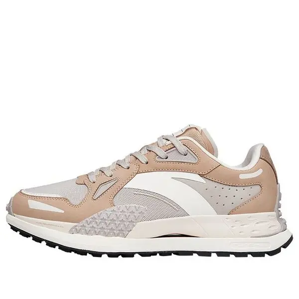 ANTA Star C202 Low Top Sneakers - White/grey/brown