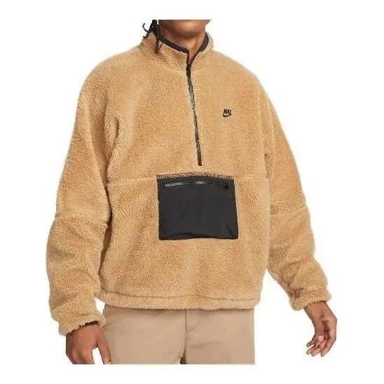 Nike Club Fleece Sherpa Anorak Jacket