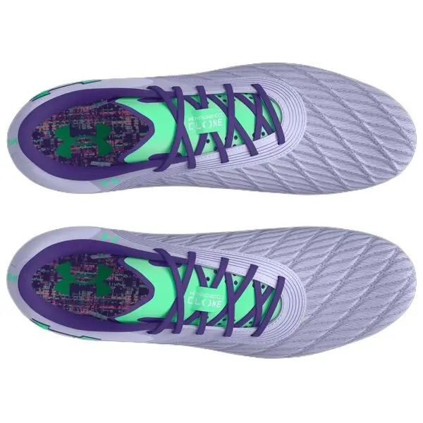 Under Armour Clone Magnetico Pro 3 Athletic Cleats - Purple