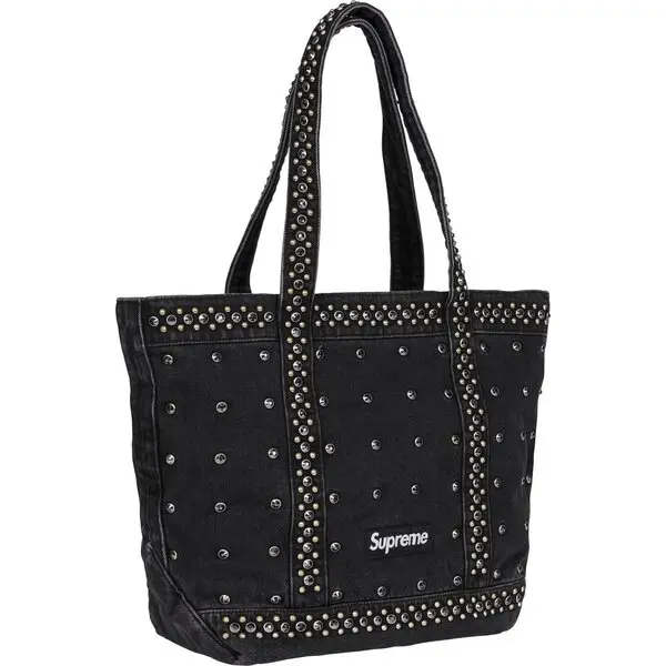 Supreme X B.b. Simon Studded Denim Tote Bag