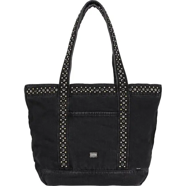 Supreme X B.b. Simon Studded Denim Tote Bag