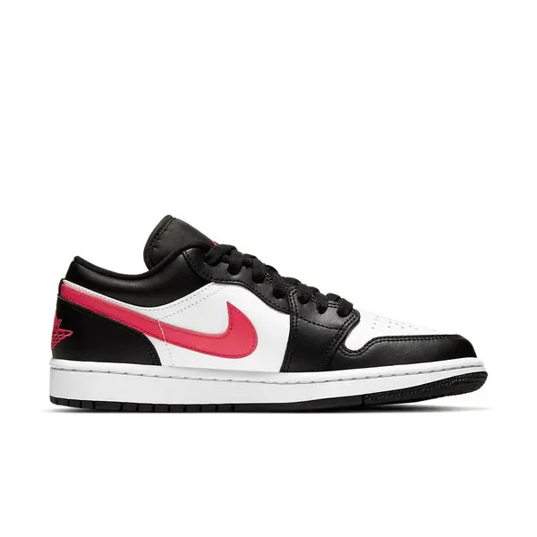 JORDAN Air 1 Low "siren Red - Black/siren Red-white