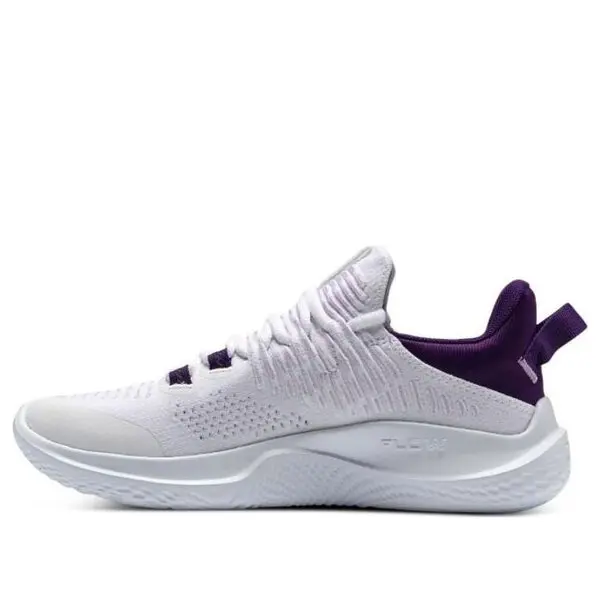 Under Armour Flow Dynamic Intelliknit Sneakers - White/black