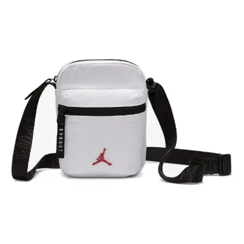 JORDAN Airborne Festival Bag - White/red/black