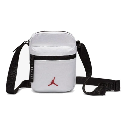 JORDAN Airborne Festival Bag - White/red/black