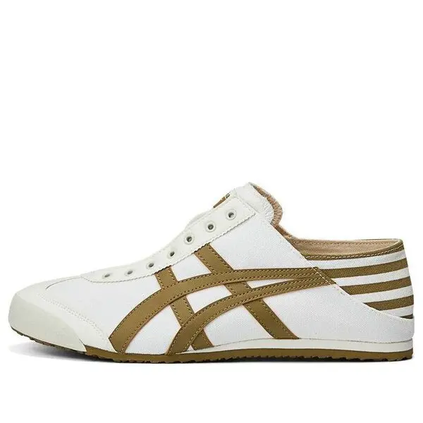 Onitsuka Tiger Mexico 66 Low Top Sneakers - White/brown