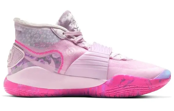 Nike Zoom Kd Ep "aunt Pearl" High Top Sneakers