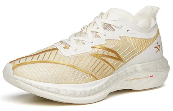 ANTA C202 Gt Athletic Sneakers - White/gold