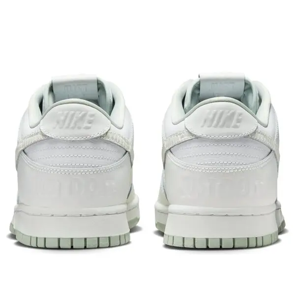 Nike Dunk Low "just Do It" Faux-reptile Textured Sneakers