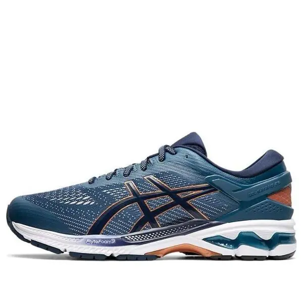 Asics Gel-kayano 26 Extra Wide Performance Running Shoe - Blue/white