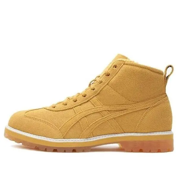 Onitsuka Tiger Rinkan Boot Pf High Top Lace-up Casual Boots - Yellow