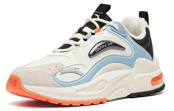 ANTA Millennium Low 'white Black Blue Grey - White/black/blue