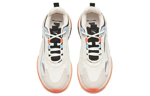 ANTA Millennium Low Sneakers - White/black/blue