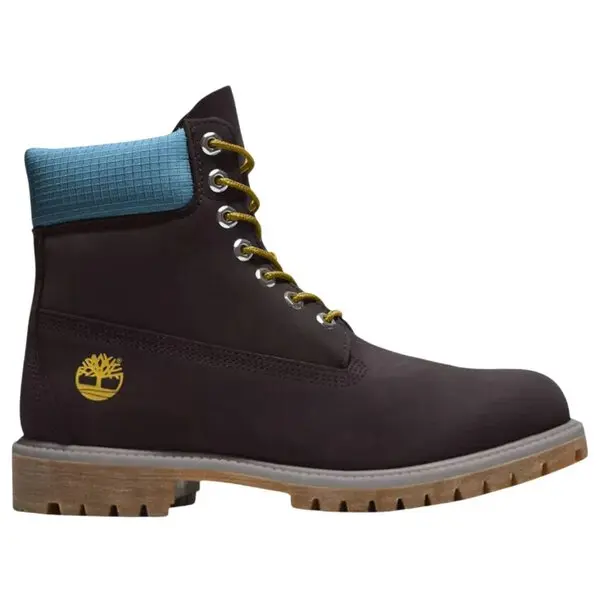 Timberland 6 Inch Premium Waterproof Lace-up Boots - Black/blue
