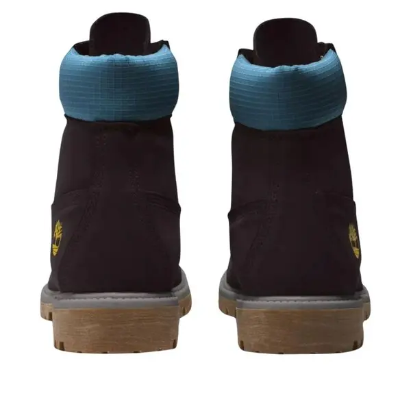Timberland 6 Inch Premium Waterproof Lace-up Boots - Black/blue