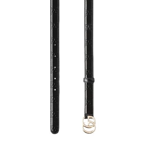 Gucci Gg Marmont Belt - Black