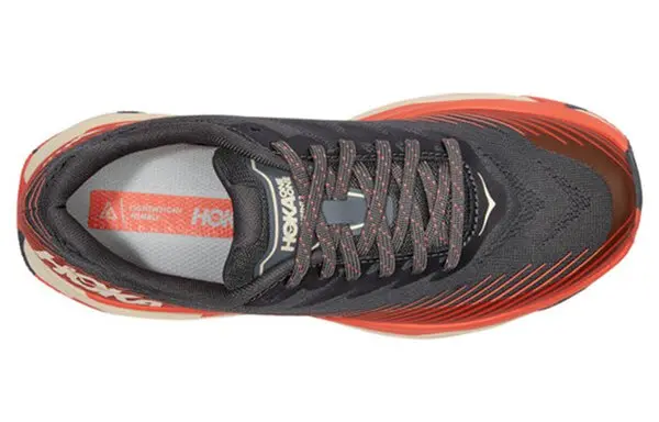 Hoka One One Torrent 2 Athletic Sneakers - Grey/orange