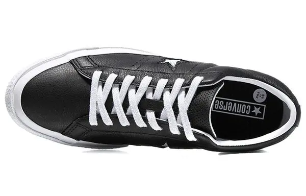 CONVERSE One Star Perforated Leather Sneakers - Black