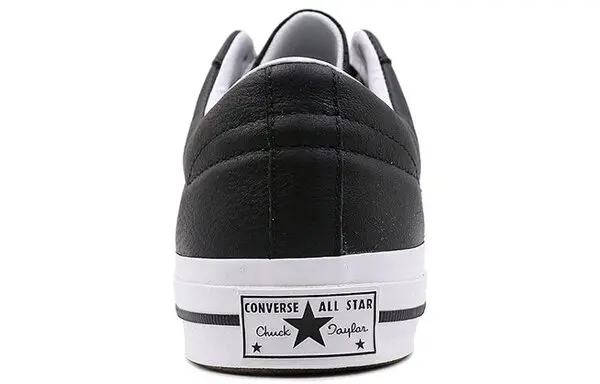 CONVERSE One Star Perforated Leather Sneakers - Black