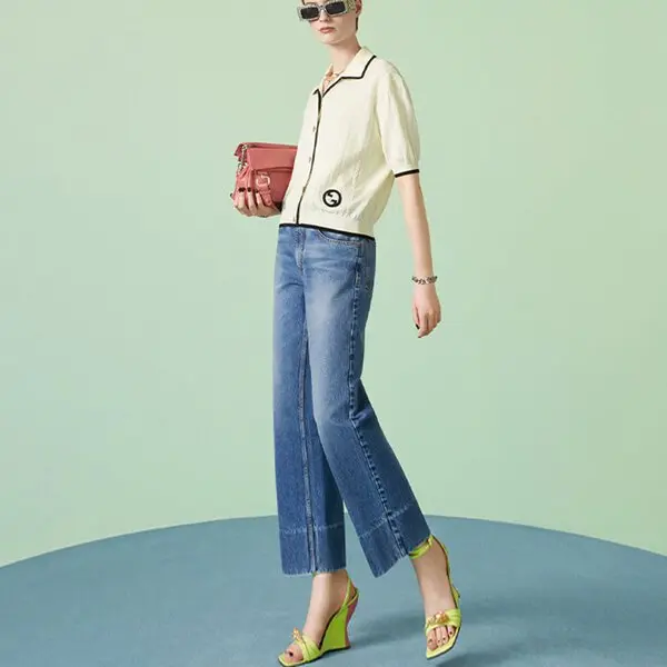 Gucci Cotton Cardigan With Interlocking G