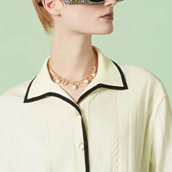 Gucci Cotton Cardigan With Interlocking G