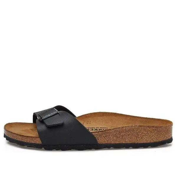 BIRKENSTOCK Madrid Birko-flor Narrow Fit Sandals - Black