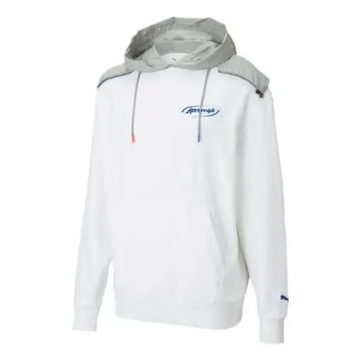 PUMA X Attempt Hoodie - White/grey