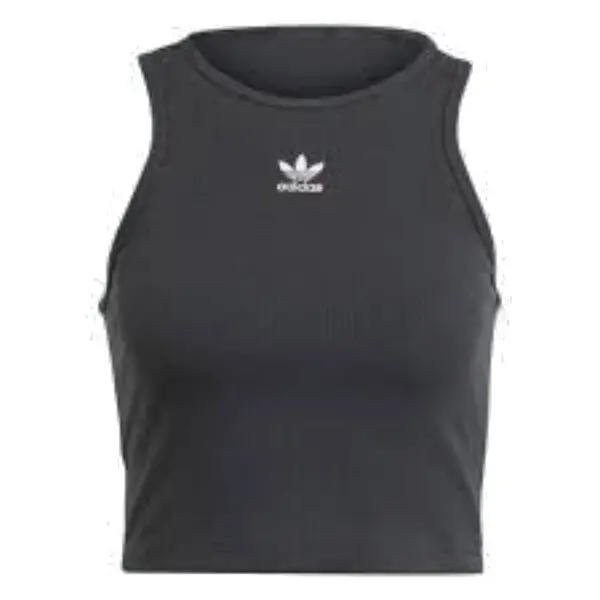 Adidas Essentials Rib Tank Top - Black