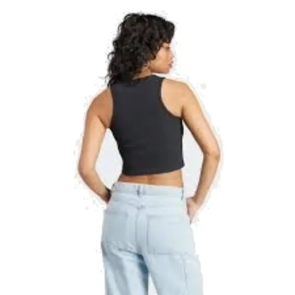 Adidas Essentials Rib Tank Top - Black