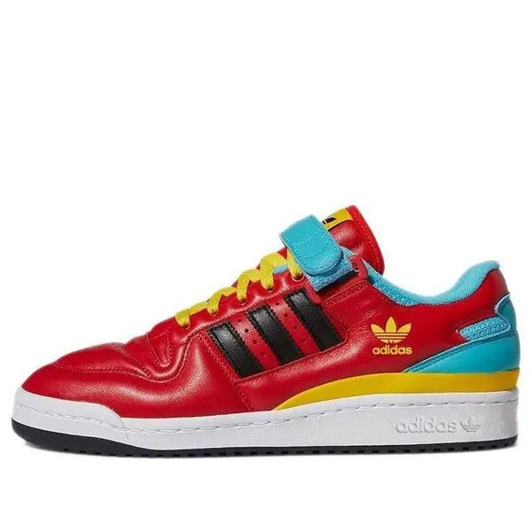 Adidas South Park X Forum Low 'cartman' Sneakers - Red/blue
