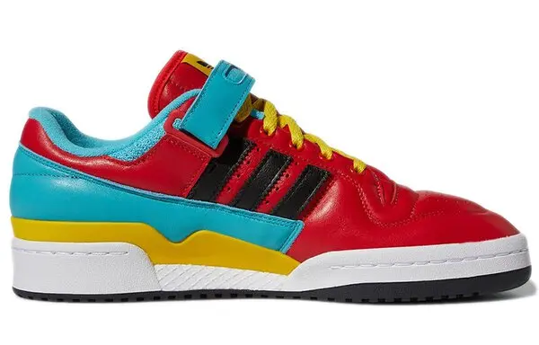 Adidas South Park X Forum Low 'cartman' Sneakers - Red/blue