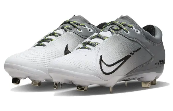 Nike Hyperdiamond 4 Elite Cleats - Cool Grey/white/volt