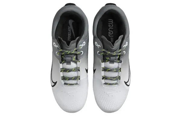 Nike Hyperdiamond 4 Elite Cleats - Cool Grey/white/volt