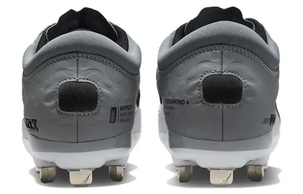 Nike Hyperdiamond 4 Elite Cleats - Cool Grey/white/volt
