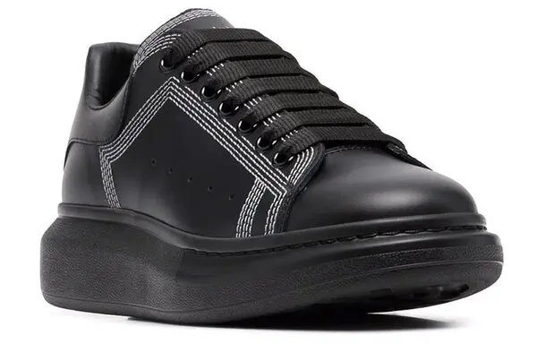 Alexander McQueen Oversized Sneaker With Contrast Stitching
