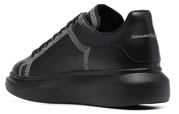 Alexander McQueen Oversized Sneaker With Contrast Stitching