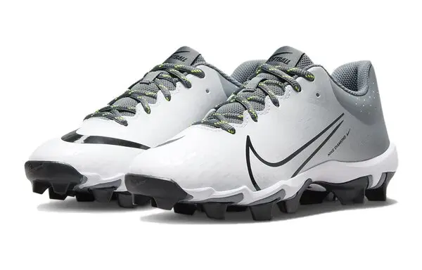 Nike Hyperdiamond 4 Keystone Gg Athletic Cleats - Cool Grey/white/volt