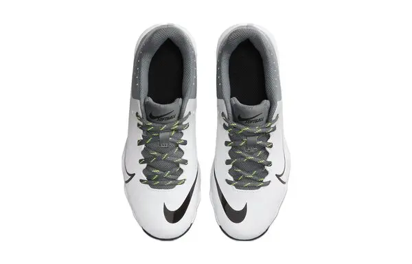 Nike Hyperdiamond 4 Keystone Gg Athletic Cleats - Cool Grey/white/volt