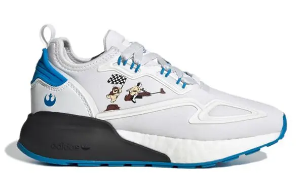 Adidas Star Wars X Zx 2k Boost J "intergalactic Race" Sneakers