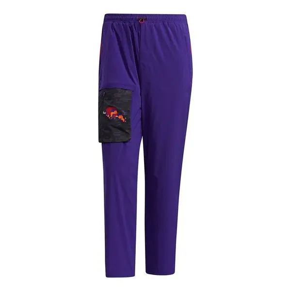 Adidas Cny Pnt Wv New Year's Edition Cargo Casual Sports - Purple