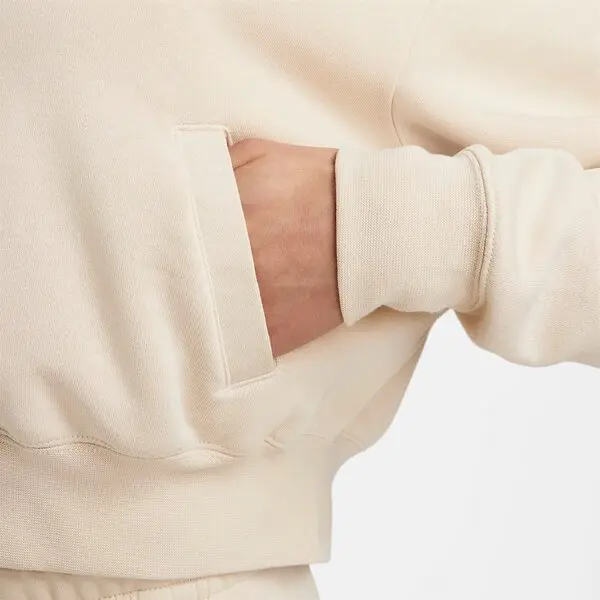 Nike Oversized Cropped Full-zip Jacket