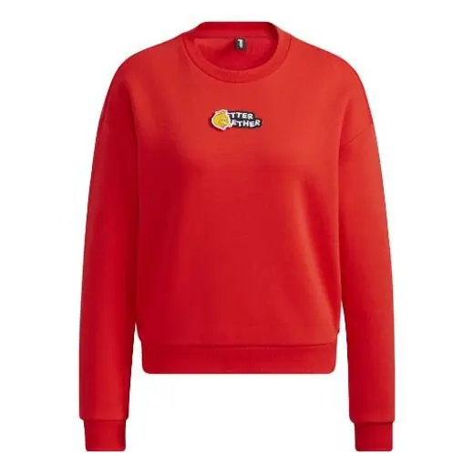 Adidas Neo X Sesame Street Graphic Sweatshirt - Red/black/brown