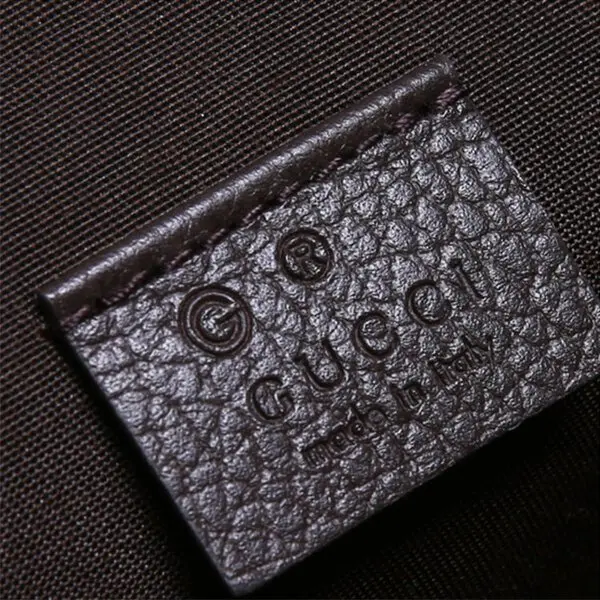 Gucci Logo Monogram Canvas Bucket Bag Backpack