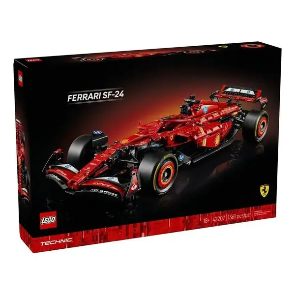 Lego Technic Ferrari Sf-24 F1 Car Set 42207 - Multi-color
