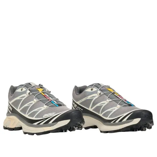 SALOMON Xt-6 Recut Sneakers - Grey/black/vanilla