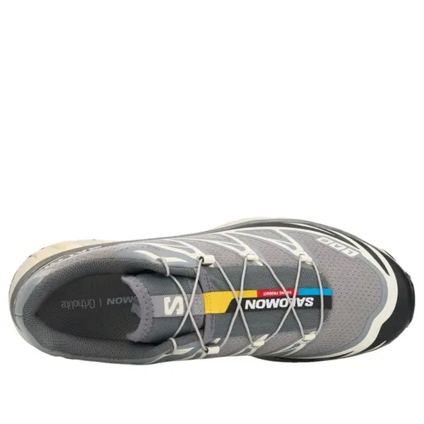 SALOMON Xt-6 Recut Sneakers - Grey/black/vanilla
