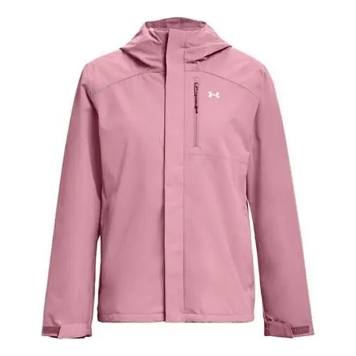 Under Armour Three-in-one Woven Hooded Jacket - Pink
