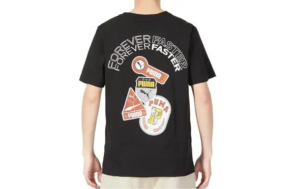 PUMA Casual Printed T-shirt